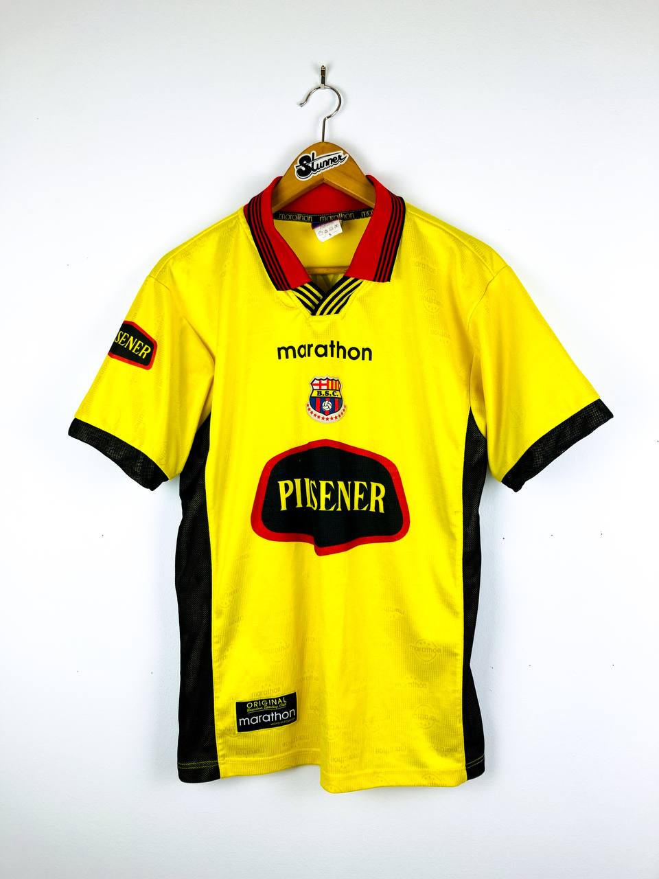 BARCELONA SC 2000 HOME SHIRT – Stunner: Vintage Football Store